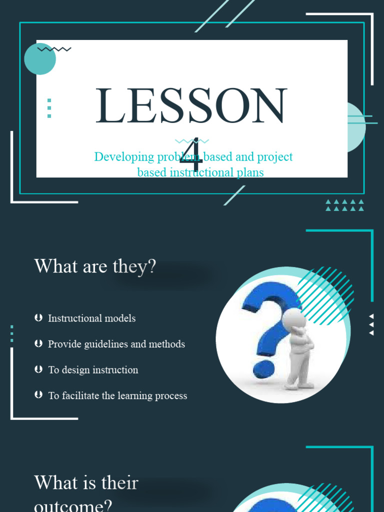 Project vs. Problem-Based Learning Guide | PDF | Cognition | Human ...