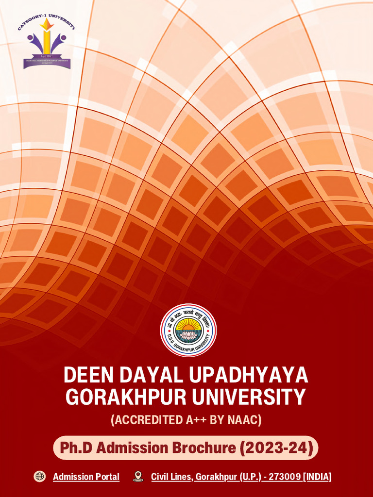 PHD Brochure | PDF | Doctor Of Philosophy | Academic Degree