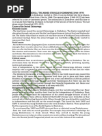 Zimsec A Level African History Notes | PDF | Science