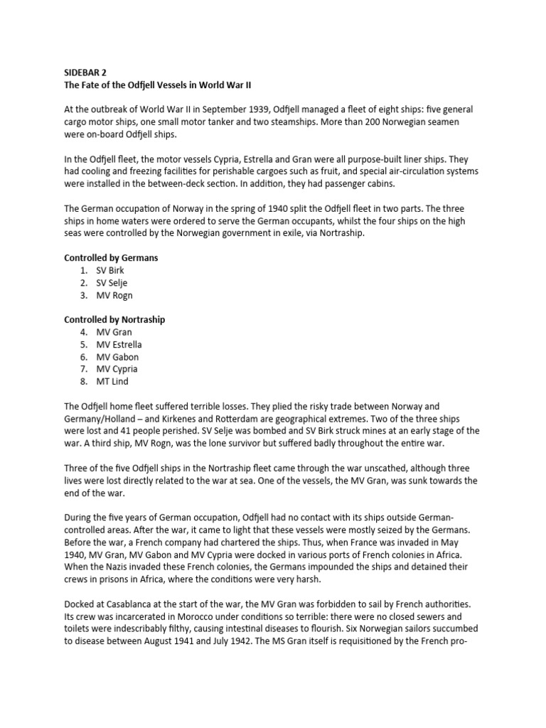 Sidebar 2 | PDF | Merchant Navy | Freight Transport