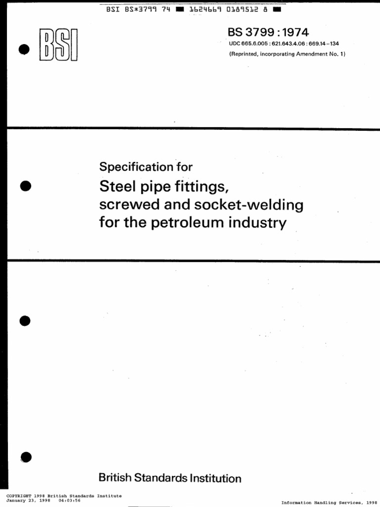 BS 3799 | PDF