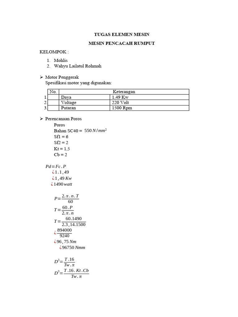 TUGAS BESAR | PDF | Quantity | Physical Quantities