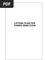 Standard Lift Plan Template | PDF | Crane (Machine) | Elevator