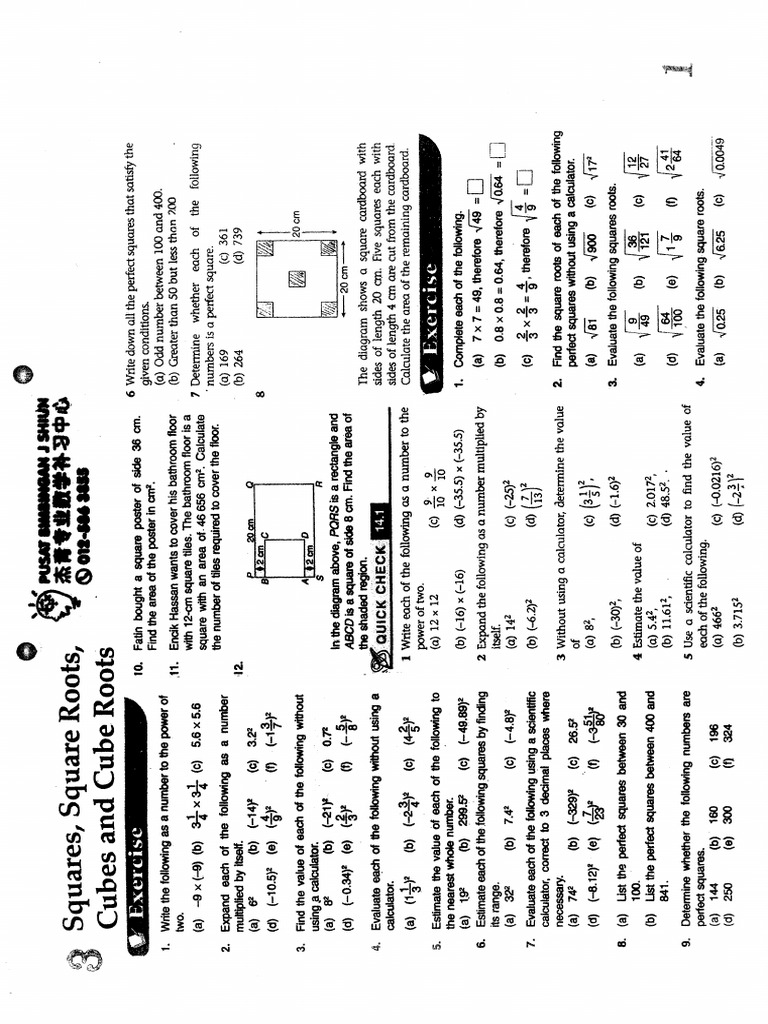 F1 C3 Mathematics | PDF