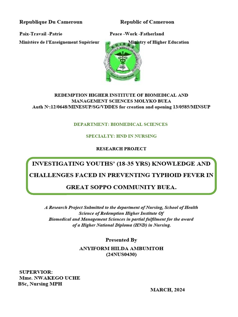 RHIBMS COVER PAGE New | PDF | Science & Mathematics