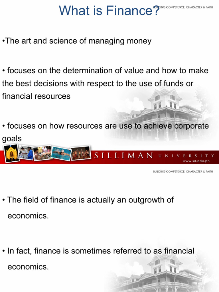 HO 1-Introduction To Finance | PDF | Capitalism | Economics