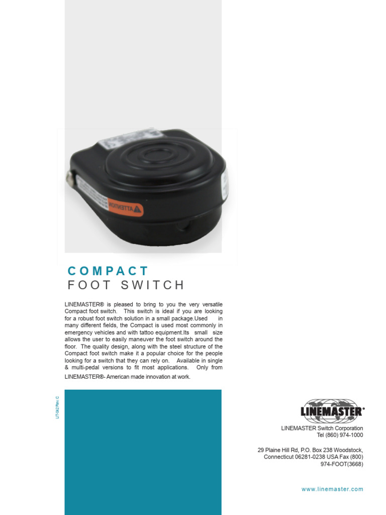 Compact LIT-042 Rev C | PDF | Switch | Manufactured Goods