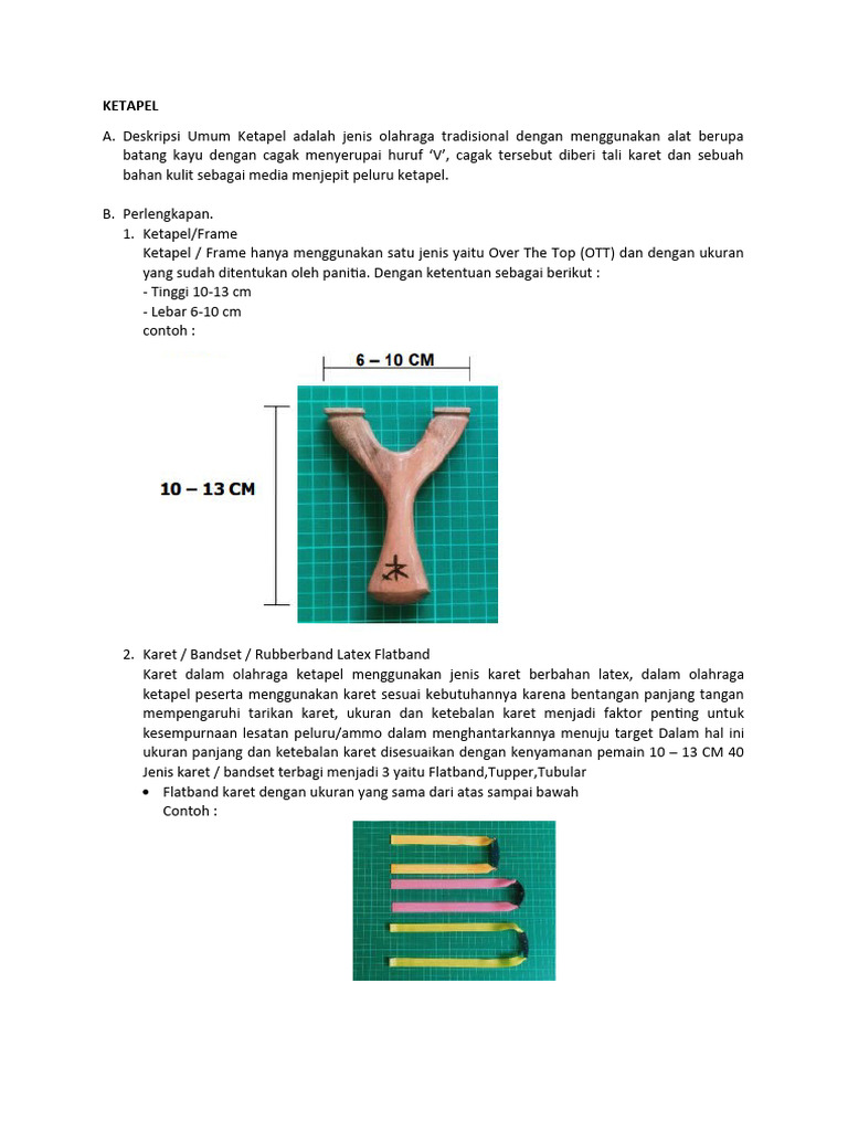 Panduan Lengkap Olahraga Ketapel | PDF