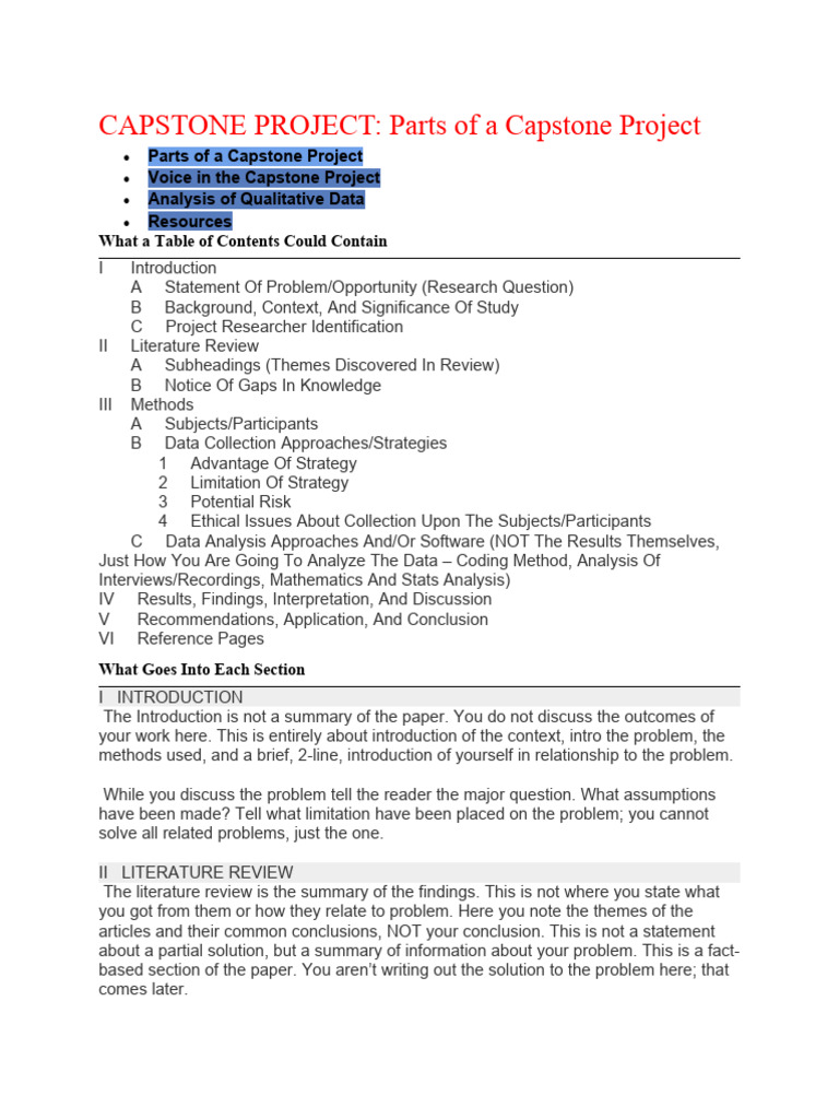 Capstone Project | PDF | Data | Methodology