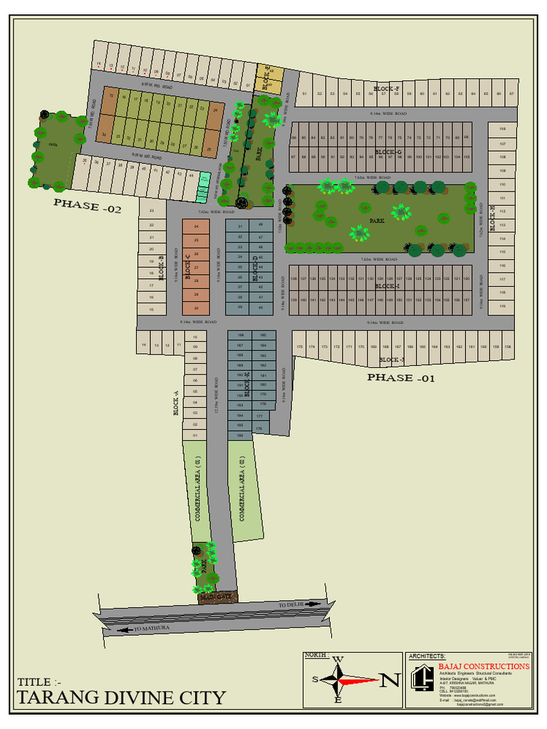 Tarang Divine City Layout Plan | PDF