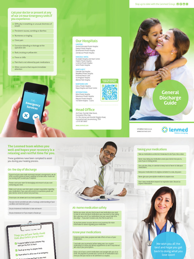 General Discharge Guide Nov4 | PDF | Pharmacy | Prescription Drugs