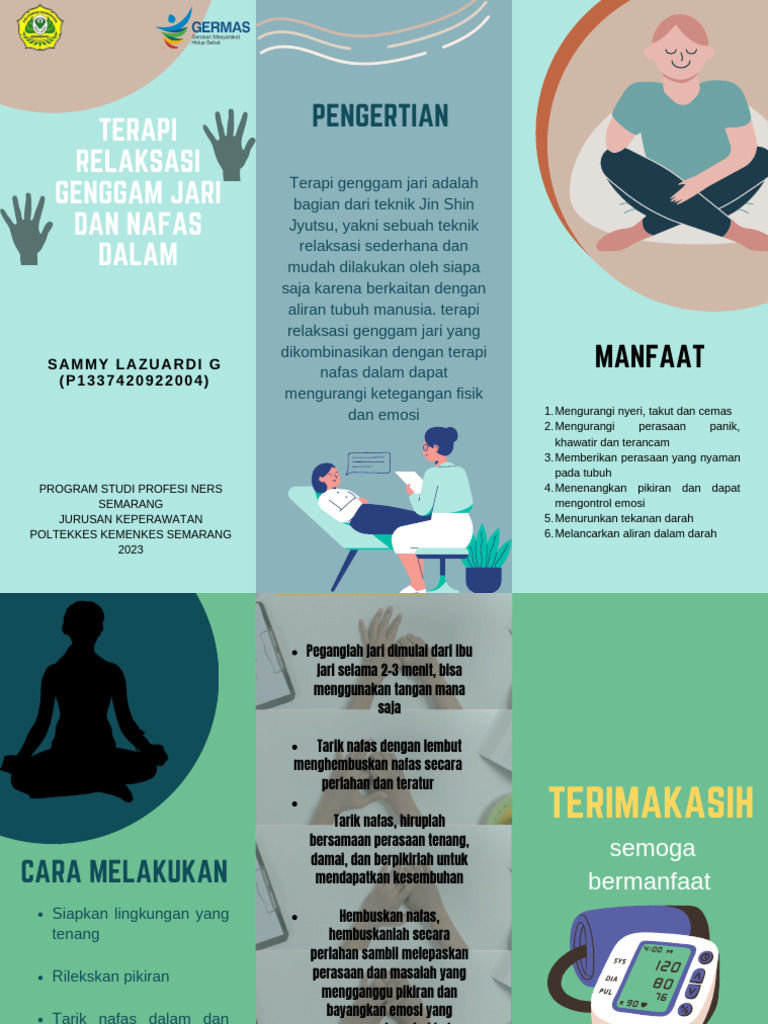 Terapi Genggam Jari untuk Hipertensi | PDF