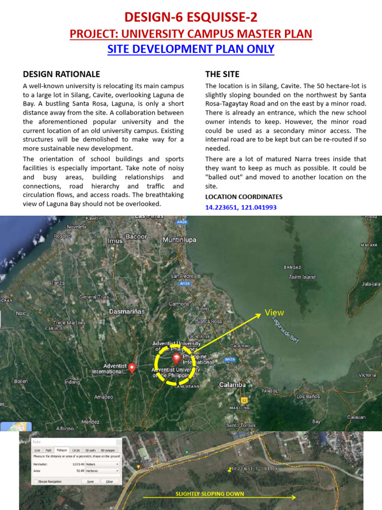 D6 Esquisse-2 University | PDF