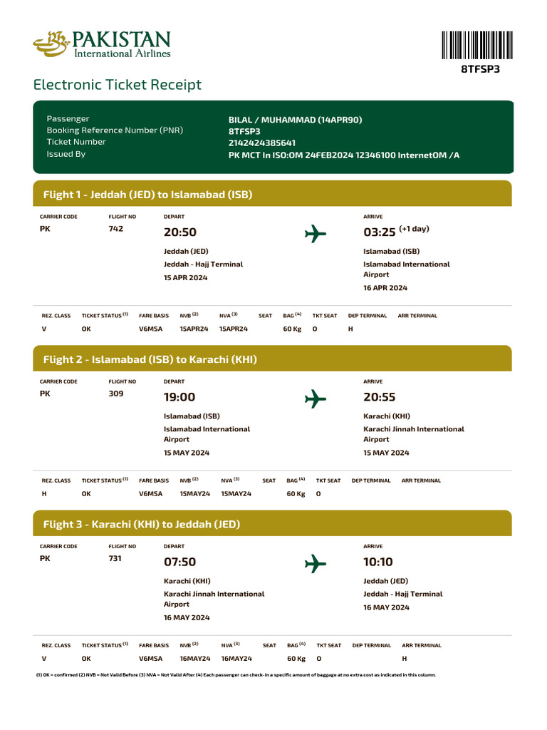 Return Ticket | PDF | Transport | Aviation