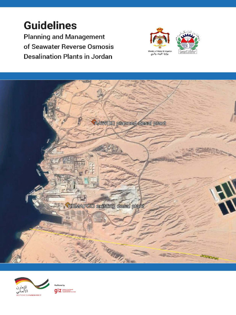 Guidelines For Desalination in Jordan - GIZ | PDF | Desalination | Membrane