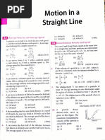 Motion in A Straight Line NEET PYQ Solutions PDF | PDF | Acceleration ...