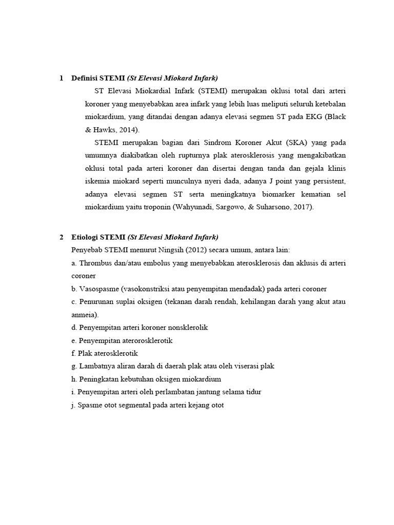 LP Stemi Alamanda | PDF