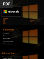 Microsoft Core Values and Culture | PDF | Career & Growth