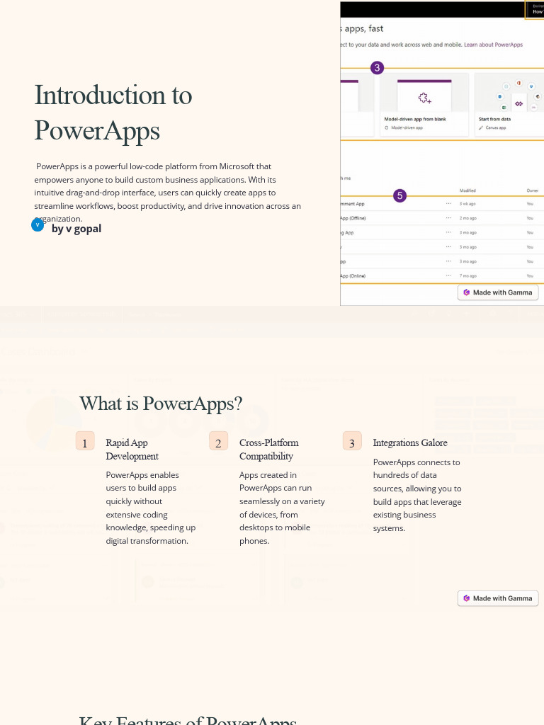 Introduction To PowerApps | PDF | Mobile App | Application Software