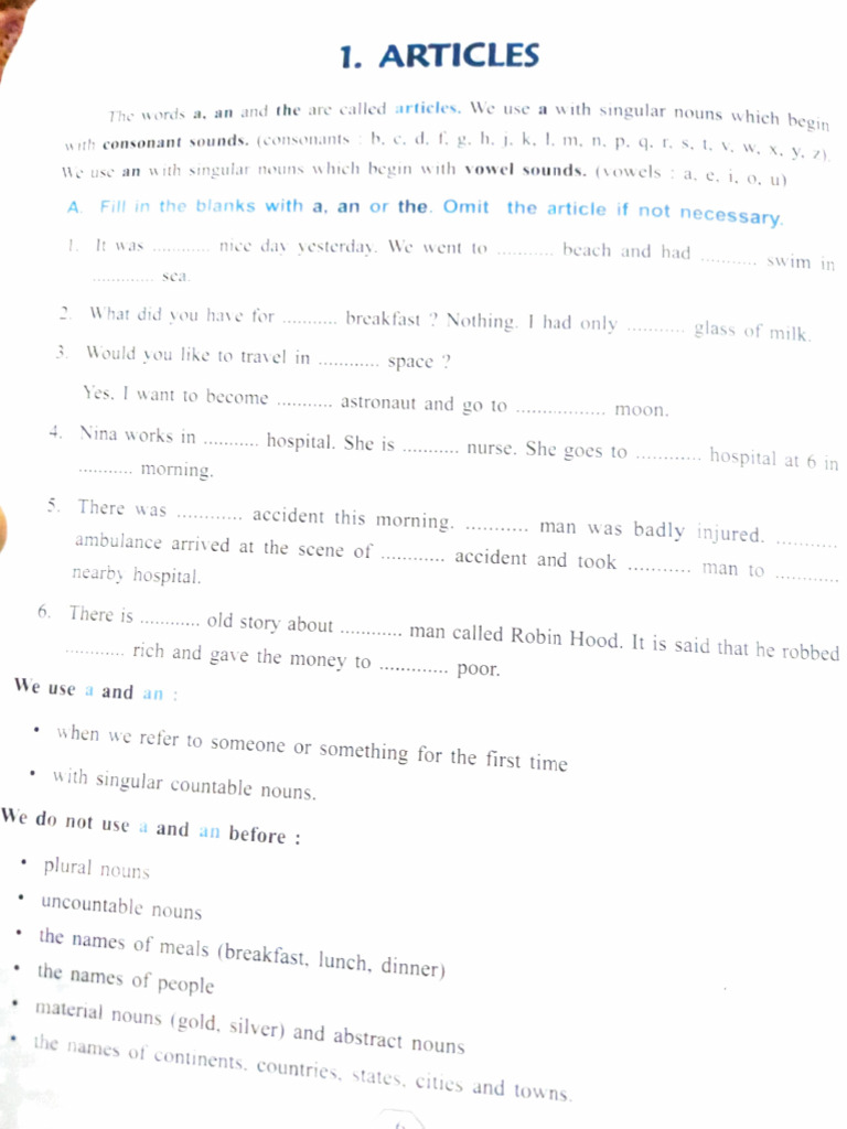 Understanding and Using Articles | PDF | Noun | Syntax