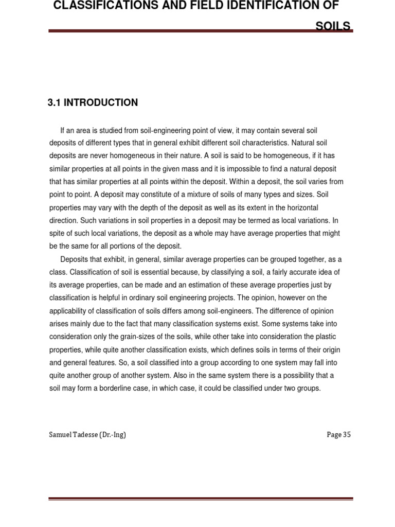 Soil I Lecture 6 | PDF | Silt | Clay Soil I Lecture 6 | PDF | Silt | Clay