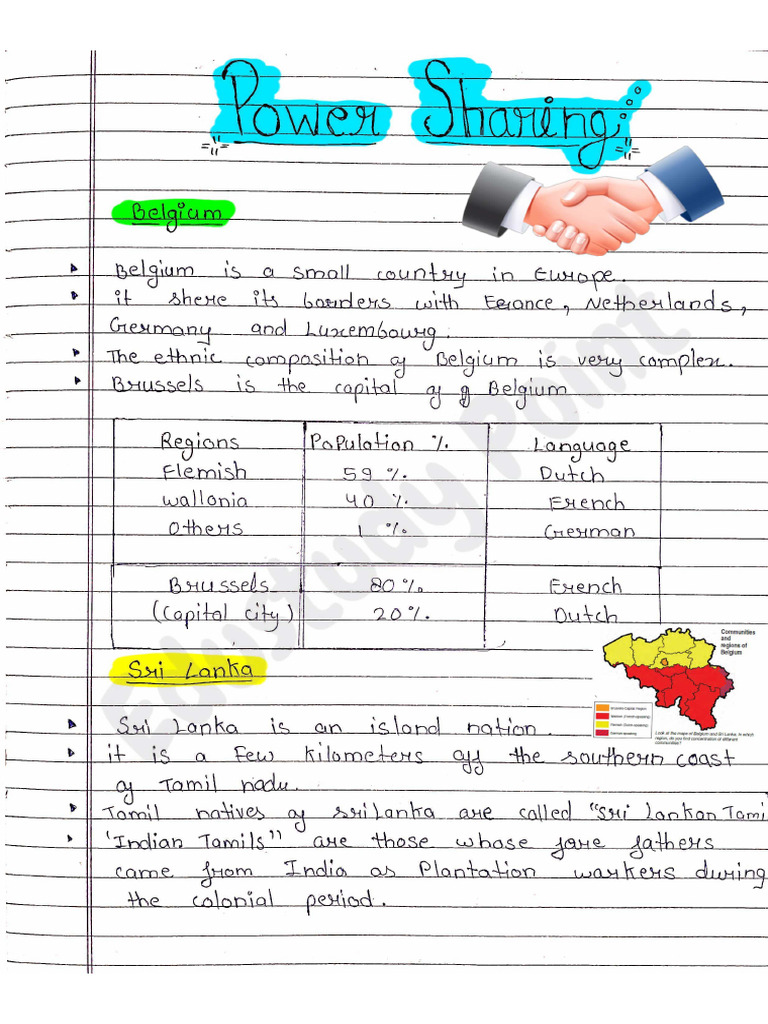 Power Sharing (??????) | PDF