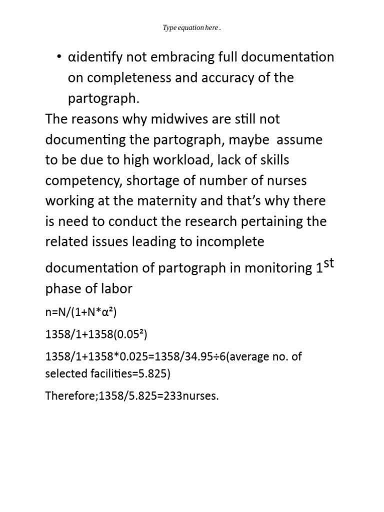 Midwives' Partograph Documentation Challenges | PDF | Career & Growth | Business