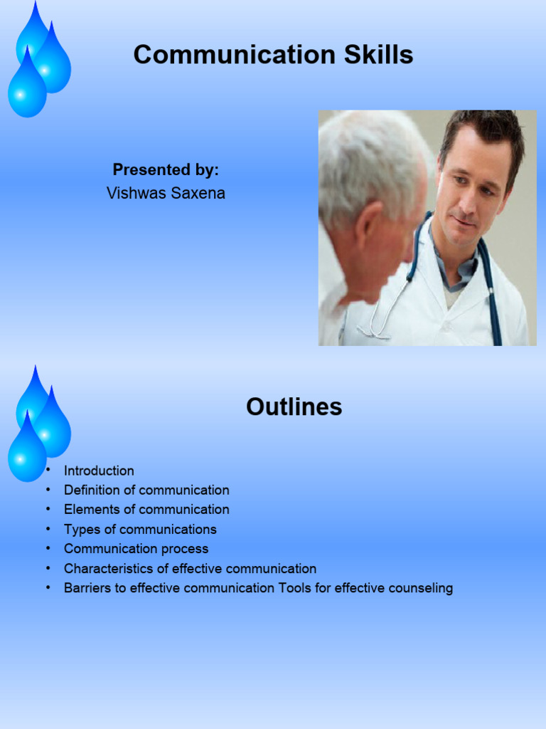 Ch1 & 2 Communication Skills & Barriers | PDF | Communication | Information