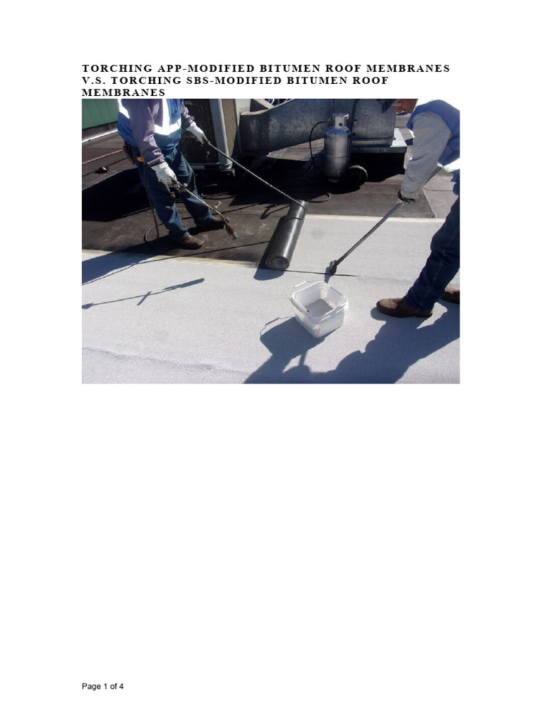 APP-MODIFIED BITUMEN | PDF