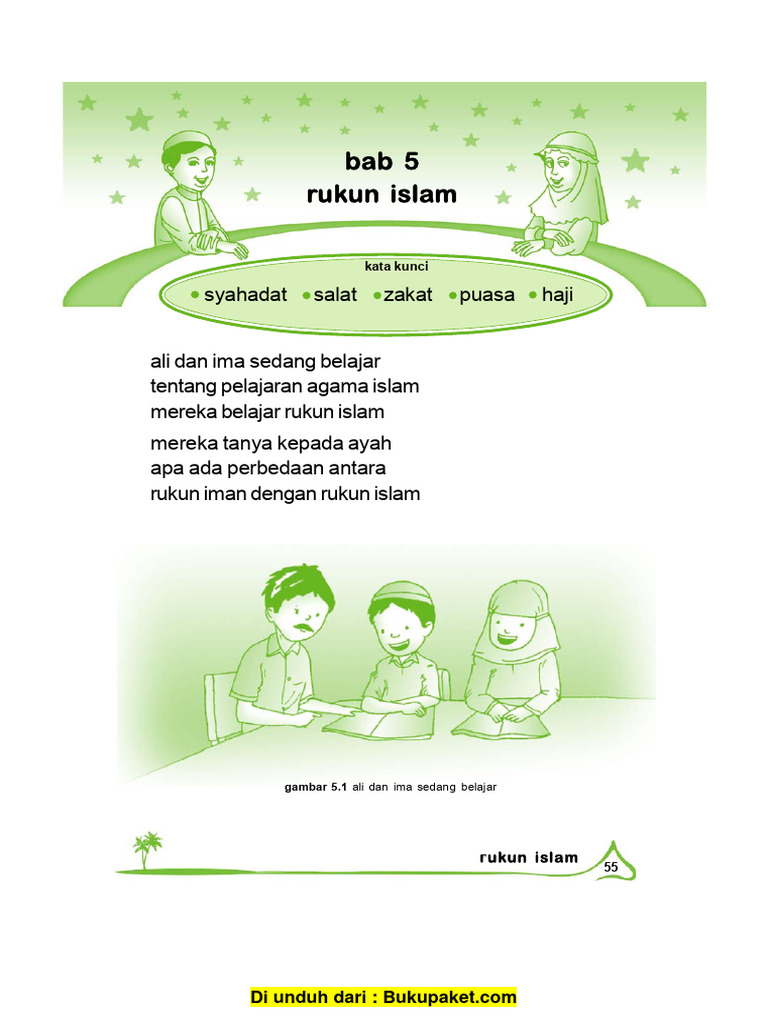 Pelajaran 5 Rukun Islam | PDF