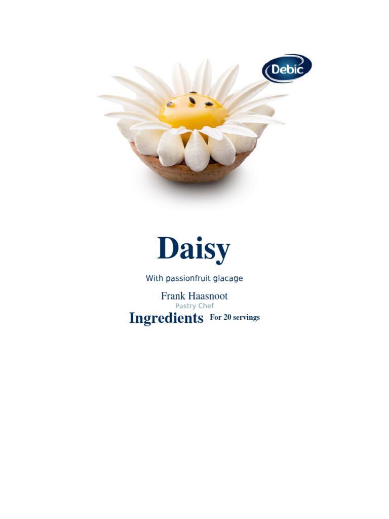 Daisy en | PDF | Custard | Foods