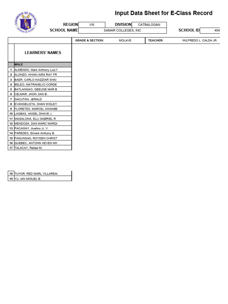 Grade 8 Molave | PDF