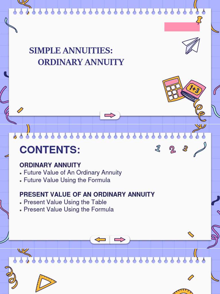 Annuity Due | PDF | Present Value | Interest