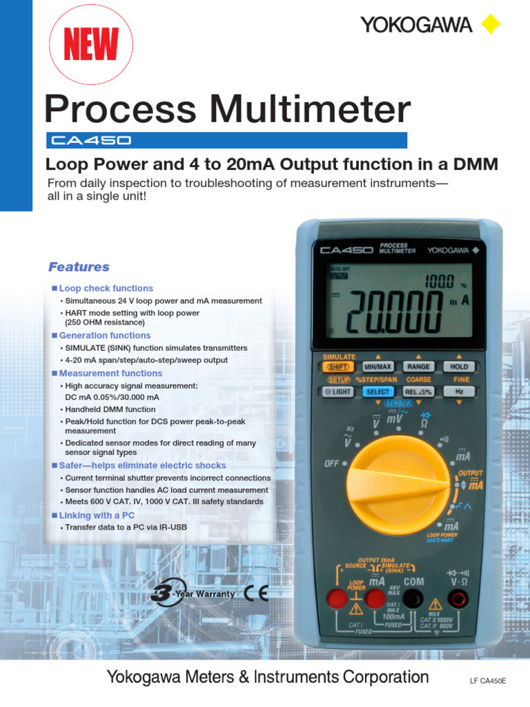 LF CA450E Bu | PDF | Electronics | Electricity