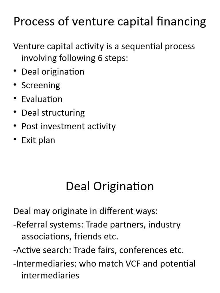 Venture Capital Continue | PDF | Angel Investor | Venture Capital