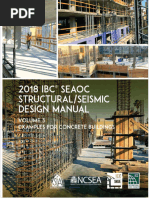 Design Example 3 Reinforced Concrete Special Moment Frame: 2012 IBC SEAOC Structural/Seismic ...