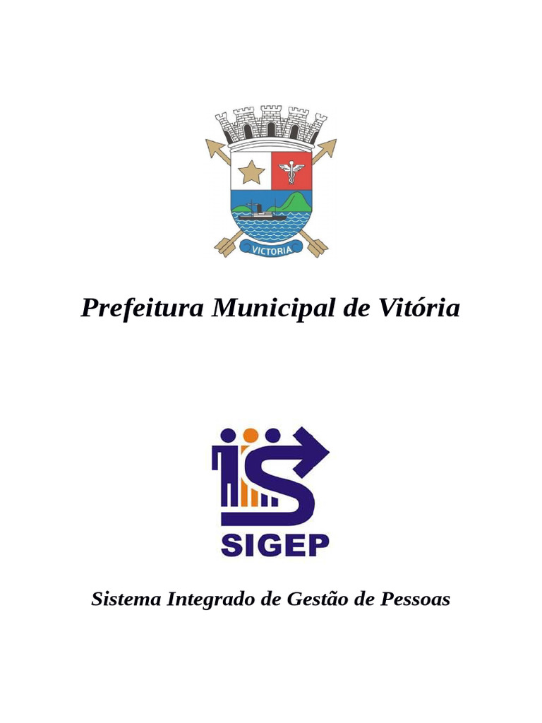 Manual SIGEP SEMUS - Atualizado | PDF | Janela (informática) | Gestão ...