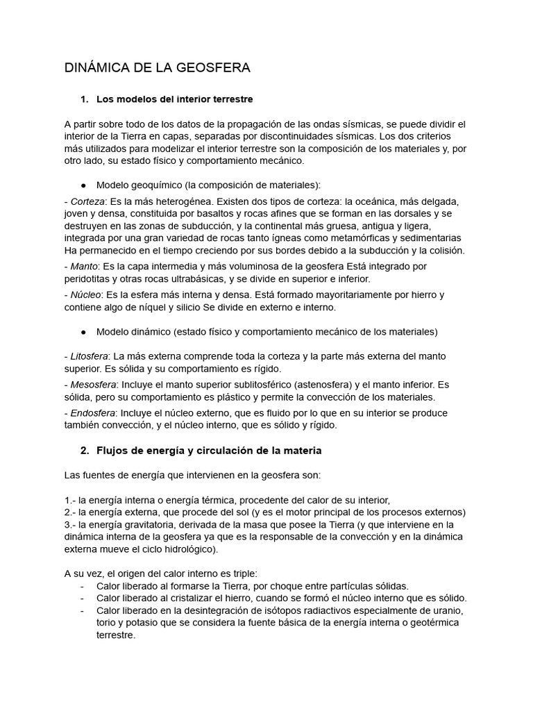 Ctma | PDF | Roca (geología) | Placas tectónicas