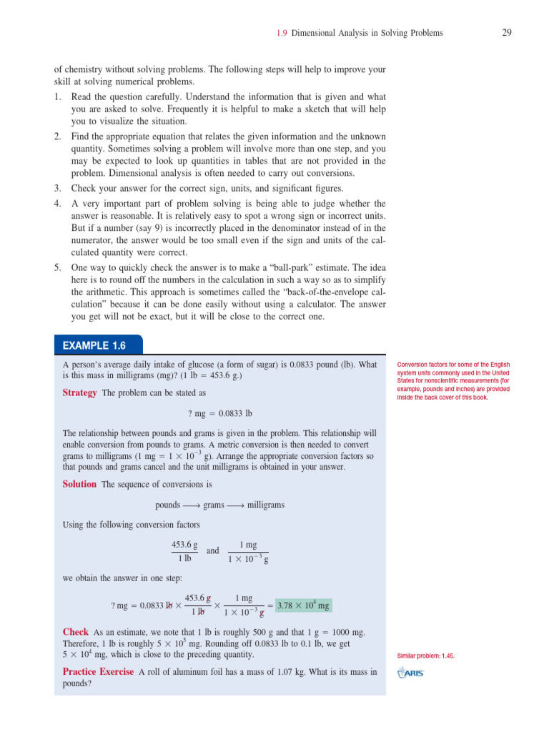 Chemistry - Chang 10th Edition 3 | PDF | Pound (Mass) | Kilogram