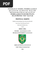 Panduan Skripsi Kualitatif | PDF