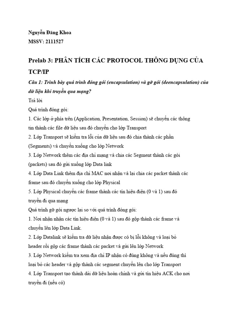 Prelab 3 TSL | PDF