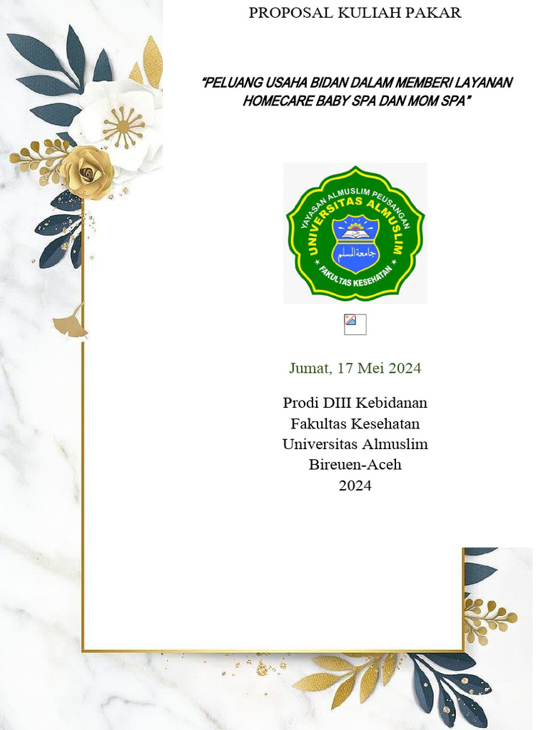 PROPOSAL WEBINAR HARI IBU 2024 2 | PDF