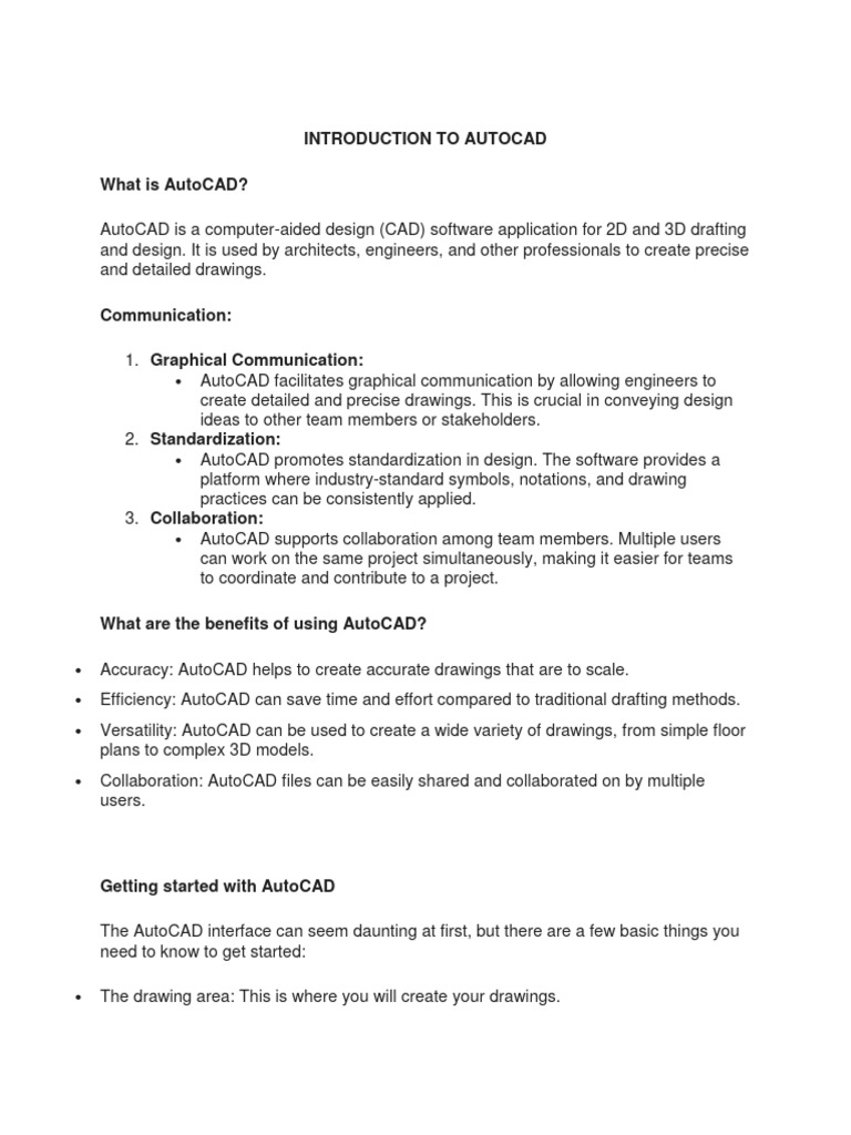 CADD Intro | PDF | Auto Cad | Technical Drawing