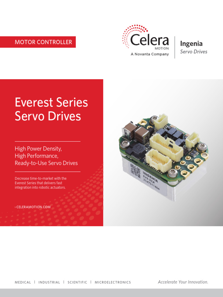 PB 6001 Ingenia Everest Series Servo Drives Product Brochure English R ...