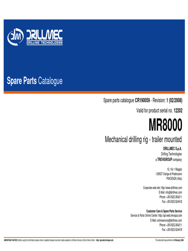 3 - Spare Parts Catalogue - Compressed | PDF | Manufactured Goods ...