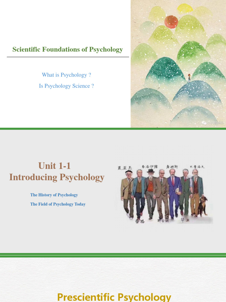 Lesson 1 | PDF | Psychology | Humanistic Psychology
