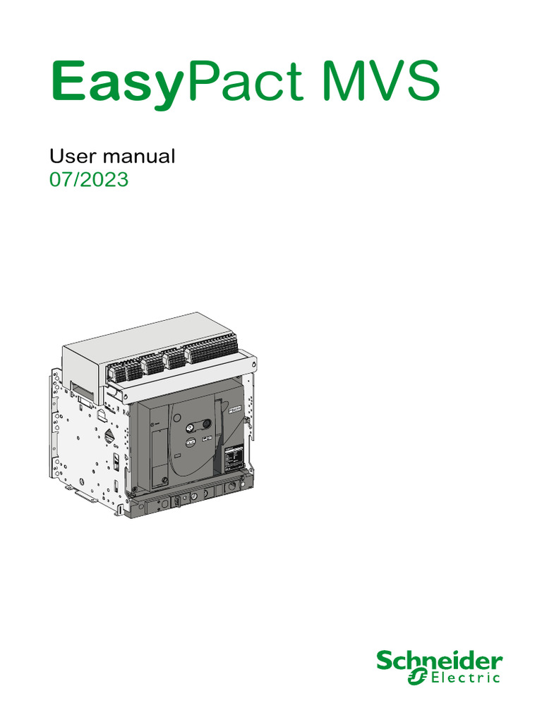 EasyPact MVS User Guide | PDF | Electric Power | Electricity