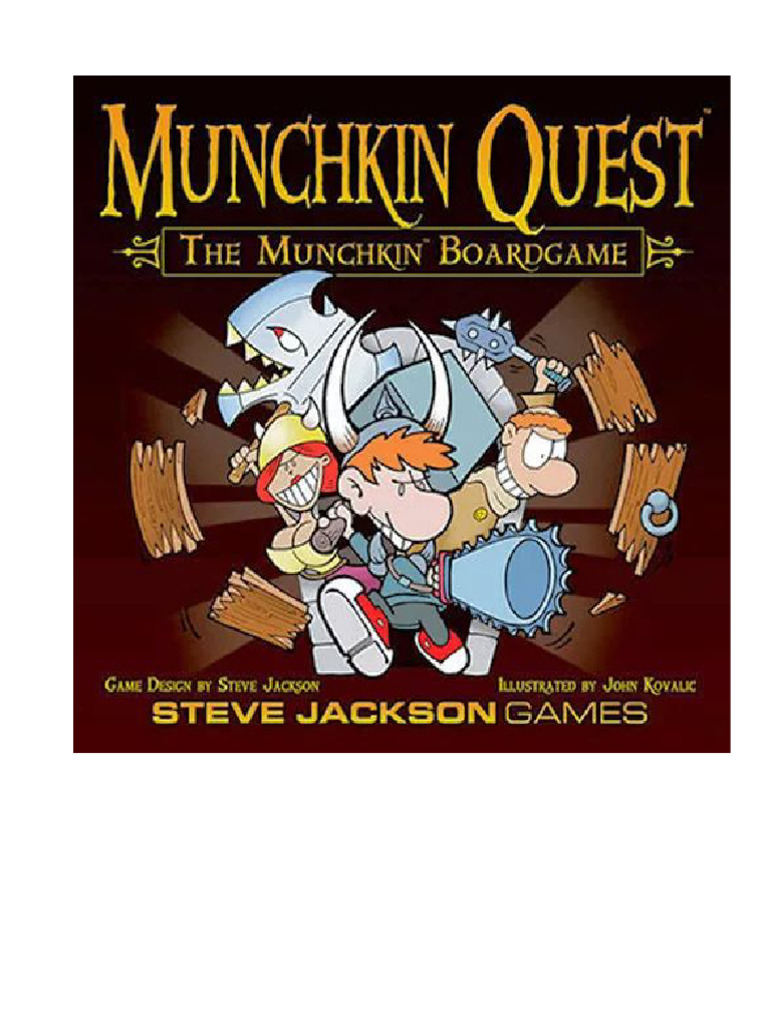 Munchkin Quest - How to play | PDF