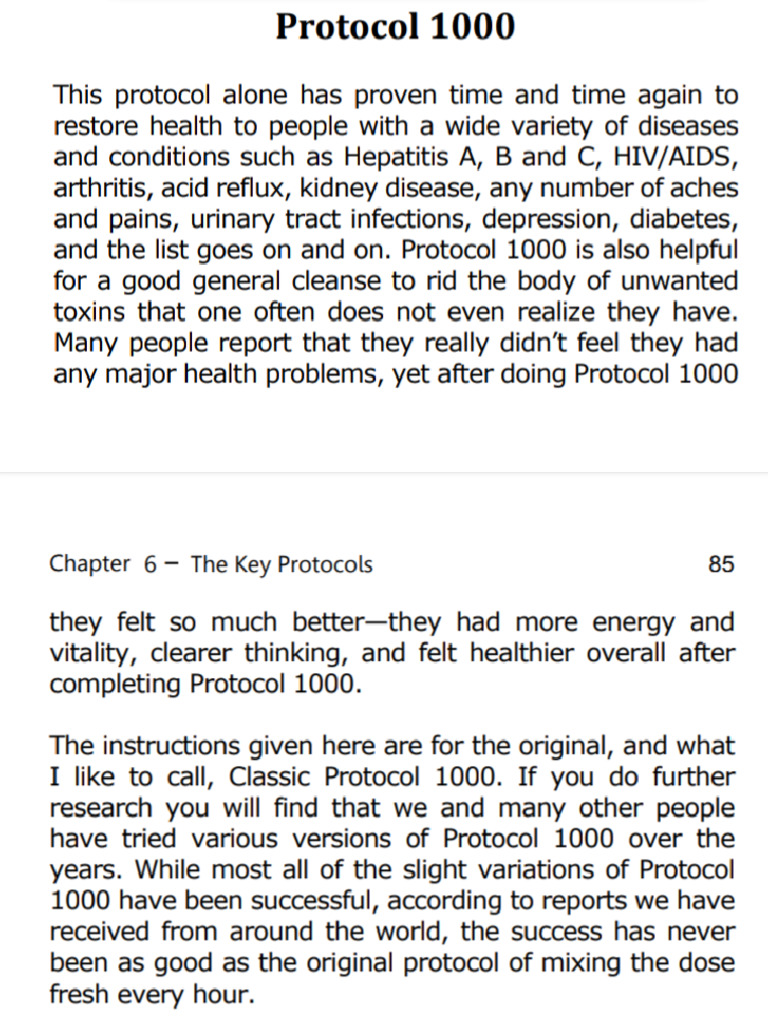 MMS Protocol 1000 | PDF