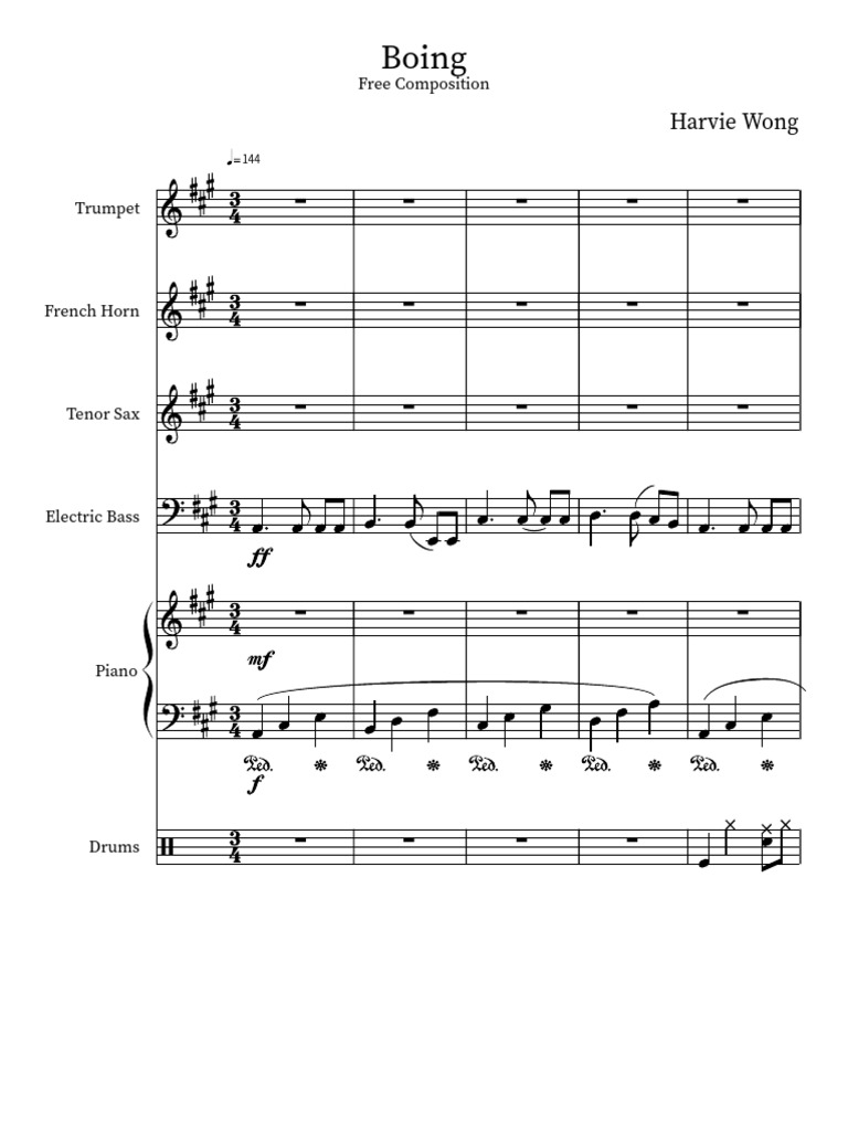 Boing | PDF | European Musical Instruments | Orchestras